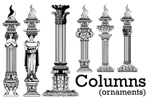 Columns Font By Intellecta Design · Creative Fabrica