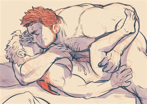 Rule 34 Anal Anal Sex Duo Earring Endeavor My Hero Academia Enji Todoroki Facial Scar Gay