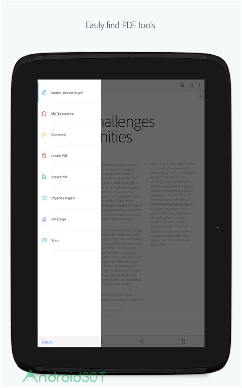 دانلود پی دی اف خوان ادوبی ریدر Adobe Reader با لینک مستقیم برای اندروید سیلو