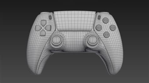 3d Game Pad Controller Model Turbosquid 2196672