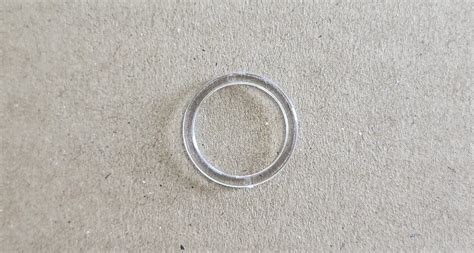 Wb970 34 Clear Plastic Bra Ring Wholesale Sew Sassy Fabrics