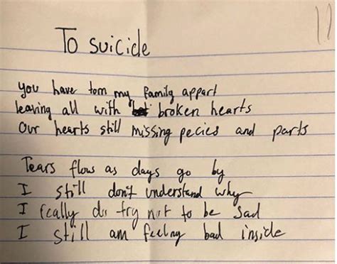 An 11 Year Old Writes A Letter After Her Fathers Suicide The Emotionally Naked Blog