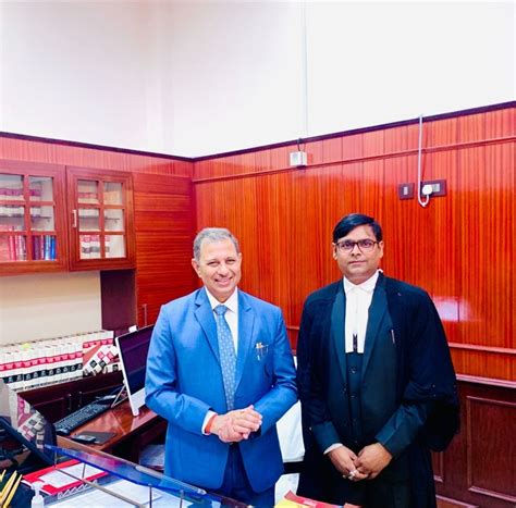 Ajeet Pratap Singh On Linkedin Moments With Honble Justice D K Singh