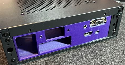 Mini Itx Prototyping Mounting Plate By Aeberbach Download Free Stl