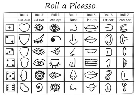 Roll A Picasso Art Game Martin Lindelof