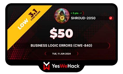 Tarun P On Linkedin Cybersecurity Ethicalhacking Yeswehack Bugbounty Infosec