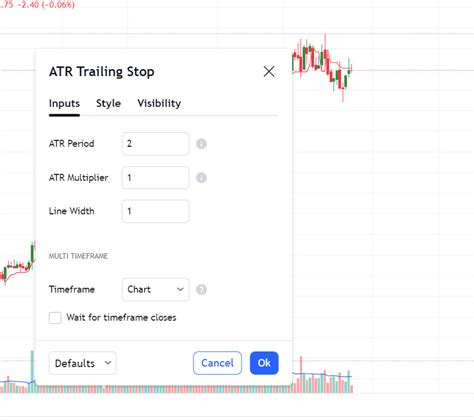 ATR Trailing Stop Loss Indicator Definedge Forum