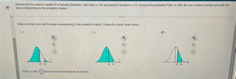 Solved Ssume That The Random Variable X Is Normally Chegg Com