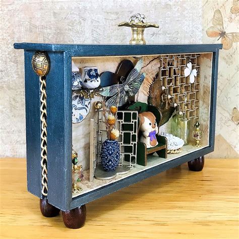 Shadow Box Art Assemblage Art Mixed Media Art Art Home Etsy