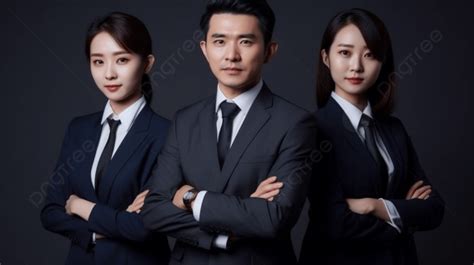 정장을 입은 아시아 기업인과 여성 그룹이 함께 포즈를 취합니다 비즈니스 우먼 남녀 팀 영업 사업가 고화질 사진 사진 턱 배경 일러스트 및 사진 무료 다운로드 Pngtree