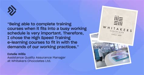 High Speed Training On Linkedin Whitakers Chocolates Onlinetraining