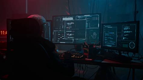 Female Hacker Types On Keyboard Code To Stock Footage SBV Storyblocks