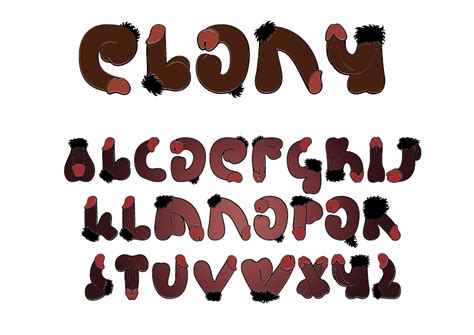 Semi Cock Font Announcing Semi Font A Hot New Adult Font For Everyone