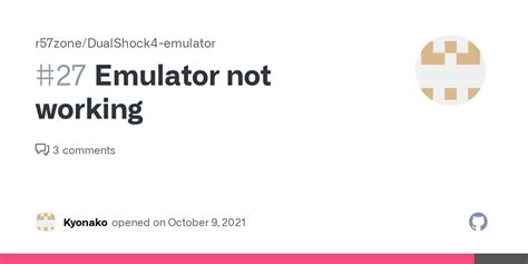 Emulator Not Working · Issue 27 · R57zonedualshock4 Emulator · Github