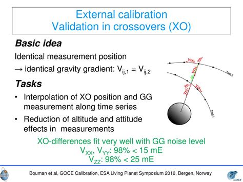 Ppt Overview Of Goce Gradiometer Calval Activities Powerpoint