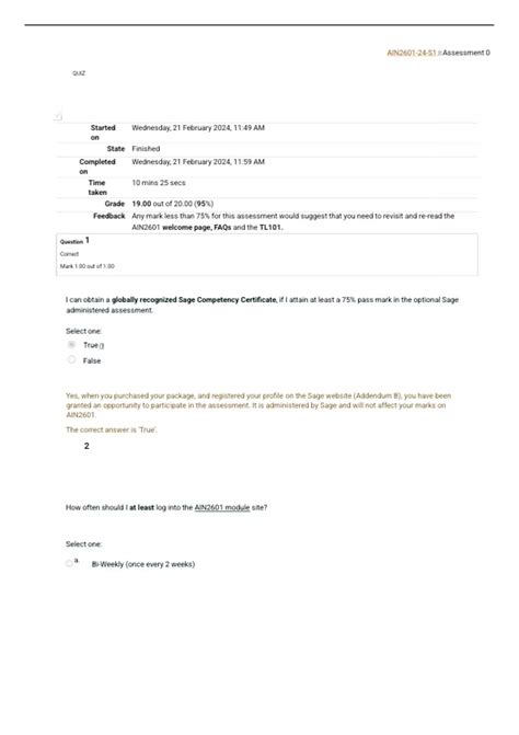 Ain2601 Assignment 1 Semester 1 2024 Complete Answers Distinction