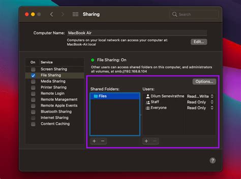 How To Set Up Local Folder Sharing Between Windows And Mac