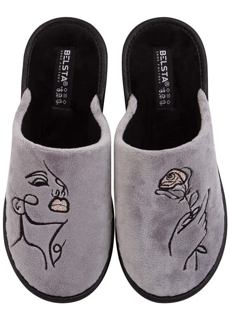 Капці Белста однотонний сірий домашній ‣ Купить в интернет магазине Каста ‣ Киев Одесса