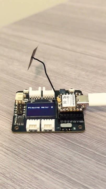 Happy Birthday On Xaio Esp32 C3 Expansion Boards Buzzer Risc V