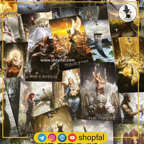 رونیک تاروت کارت تاروت وایکینگی خرید کارت تاروت کارت اورجینال تاروت