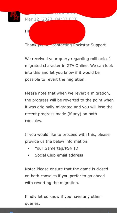 Trying To Revert Migration Rrockstargames