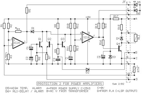Loudspeaker Protection Circuit Under Audio Amplifier Circuits