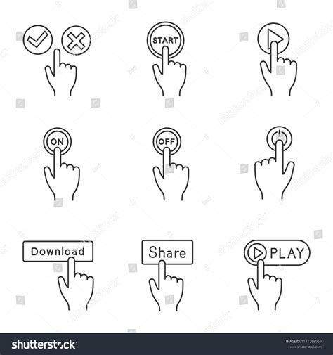 Power Button Click Over 17858 Royalty Free Licensable Stock Illustrations And Drawings