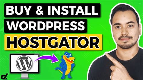 How To Install Wordpress On Hostgator 2025 Tutorial Beginners Hosting