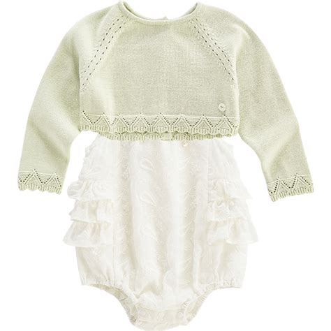 Ettoi爱多娃童装婴儿包屁衣服春秋精致蕾丝新生女宝宝套装连体衣虎窝淘