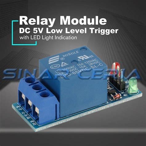 Jual Relay Channel V Volt DC Output VAC VDC A Led Indicator Shopee Indonesia