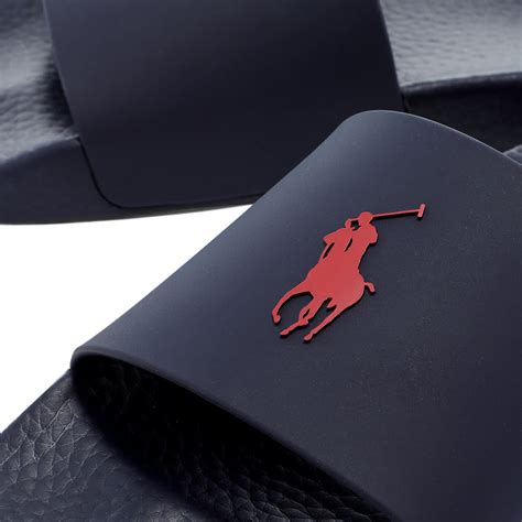Polo Ralph Lauren Pool Slide Navy End Uk