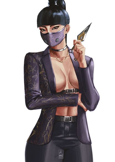 Rule 34 1girls Azami Rainbow Six Fashion Female Hidden Face Japanese Female Nazreizo Artist