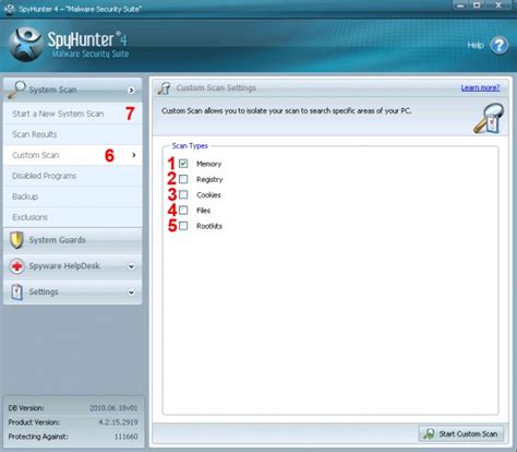 Additional Scanning Features Remove Spyware And Malware With Spyhunter