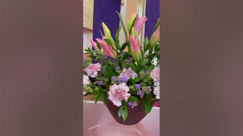 사순절성전꽃꽂이 절기꽃꽂이 제단꽃꽂이 쉬운꽃꽂이 성전꽃꽂이 교회꽃장식 문성교회 Youtube