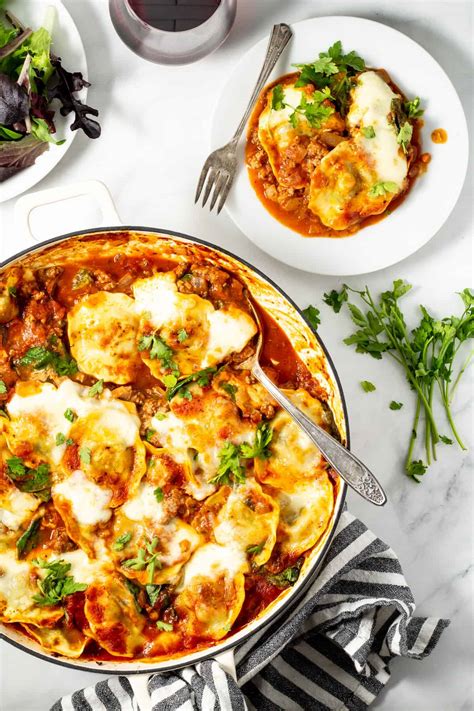 30 Minute Baked Ravioli Midwest Foodie