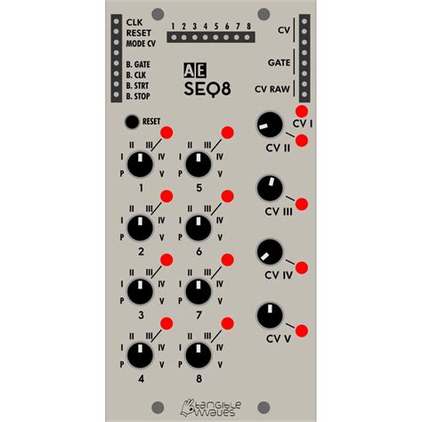 Seq8 Module An Analog 8 Step Cv Sequencer For Ae Modular Strongmocha