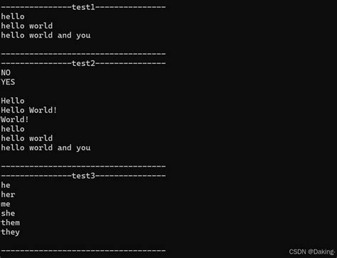 「字符串」详解trie（字典树前缀树）并实现对应的功能 数据结构模版（c）c 字典树trie Csdn博客