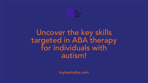 How Aba Therapy Can Improve Adaptive Living Skills