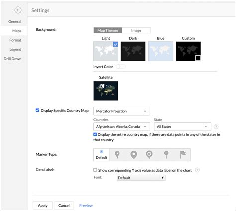 Geo Map Chart Analytics Plus Cloud