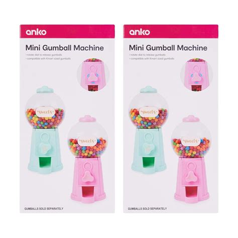 Mini Gumball Machine Assorted Kmart Nz