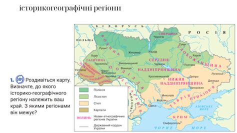 Історико Географічні регіони України