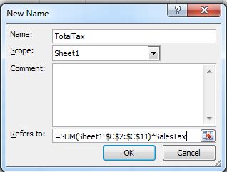 Naming Cells In Excel To Make Using Formulas Functions Easier TeachExcel Com