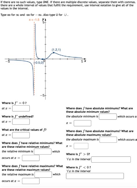 Solved If There Are No Such Values Type Dne If There Are
