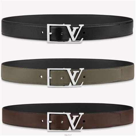 Louis Vuitton 남성벨트 루이비통 Lv 스카이라인 35mm 벨트 남자벨트 남성벨트 루이비통벨트 원래 명품은 필웨이feelway