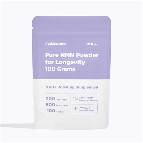 Australias Best Nmn Powder 100 Pure Agemate