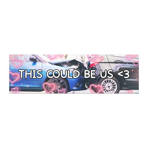 This Could Be Us Vinyl Car Magnet Matte Finish Ashbubble