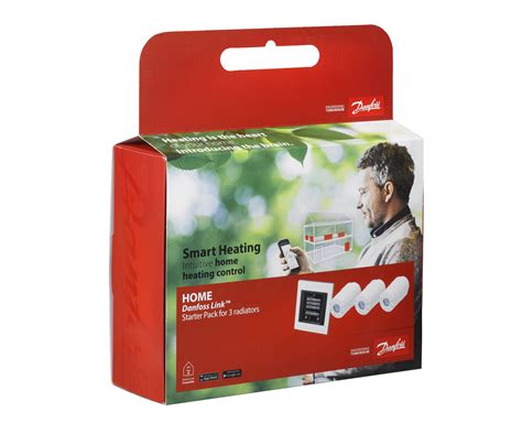Danfoss Starter Kit Danfoss Link Control Unit 3 Thermost Radiator Valves And Accessories