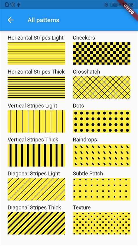 Github Whiplashoopatternscanvas A Flutter Package That Lets You Draw Patterns Like Stripes
