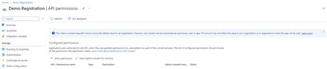 Granting Azure Active Directory Permissions To An App Registration