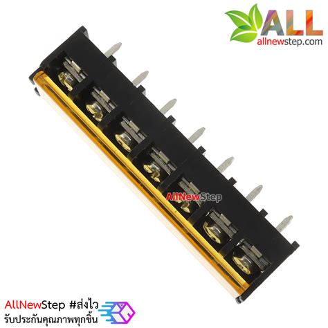 ขั้วต่อ Terminal Block 7 ขา พร้อมฝาปิด Terminal Block With Cover 7p Arduinoall ขาย Arduino